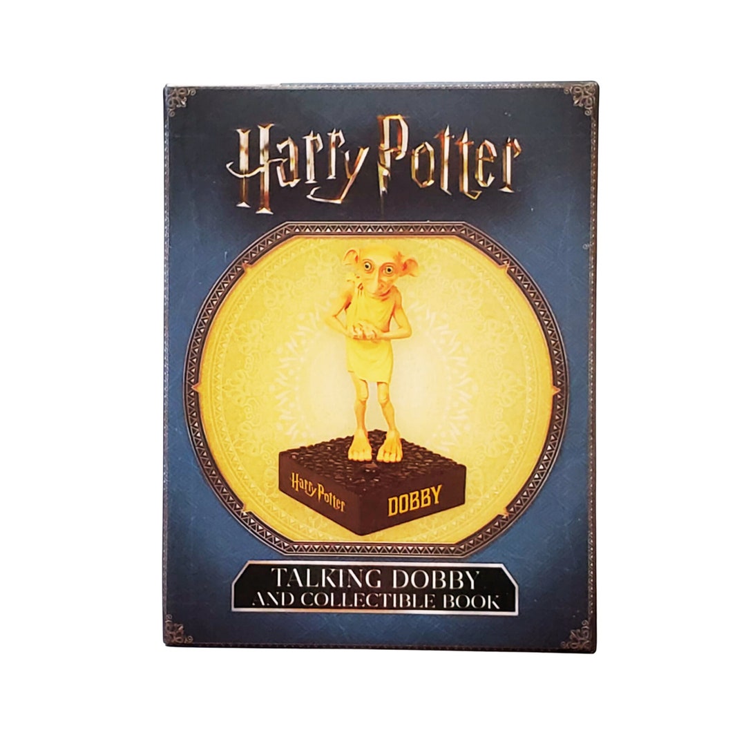 Harry Potter Talking Dobby Figurine and Mini Book Like New - Etsy