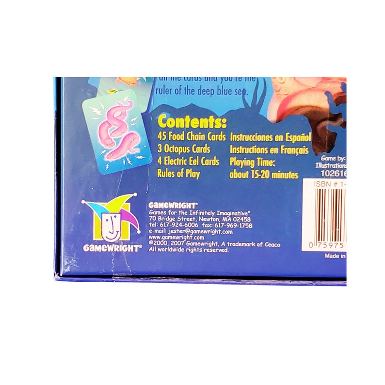 2000s Chomp Card Game, Chomp Board Game, Gamewright, Complete/great ...