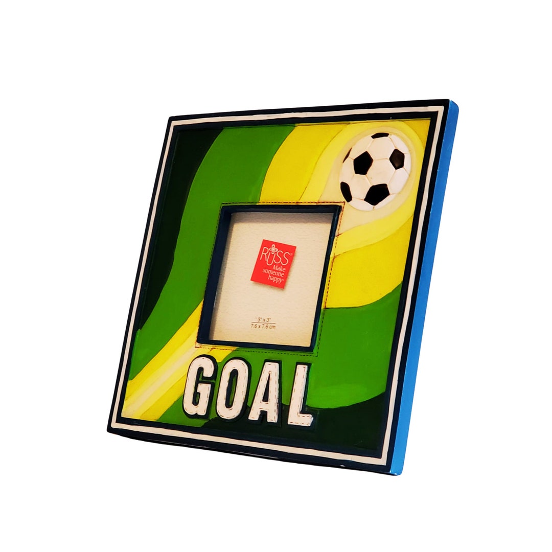 Vintage Russ Novelty Desktop Picture Frame, 1990s Goal Photo Frame ...