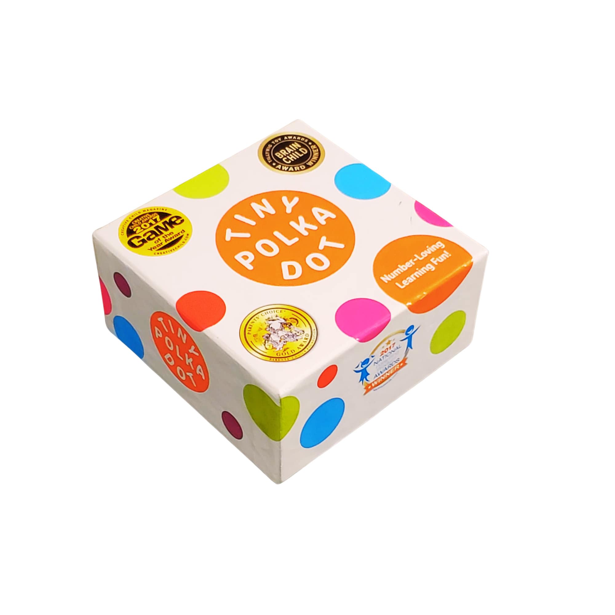 Tiny Polka Dot Card Game, Numbers Card Game, Math Card Game, Like New ...