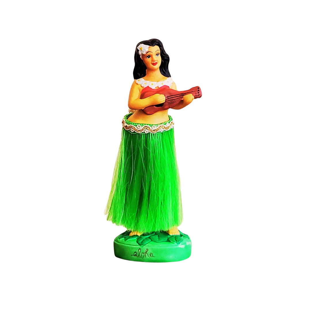 Vintage 1990s Accoutrements Wiggling Hula Girl Figure, Great Shape ...