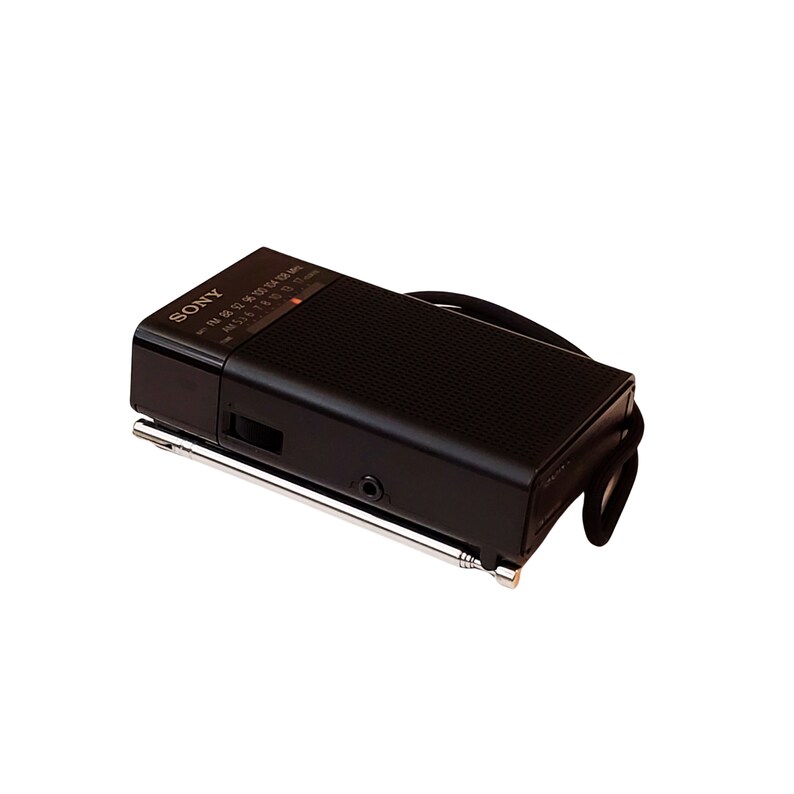 Vintage Sony Portable Radio, Excellent Condition, Retro Sony Antenna ...