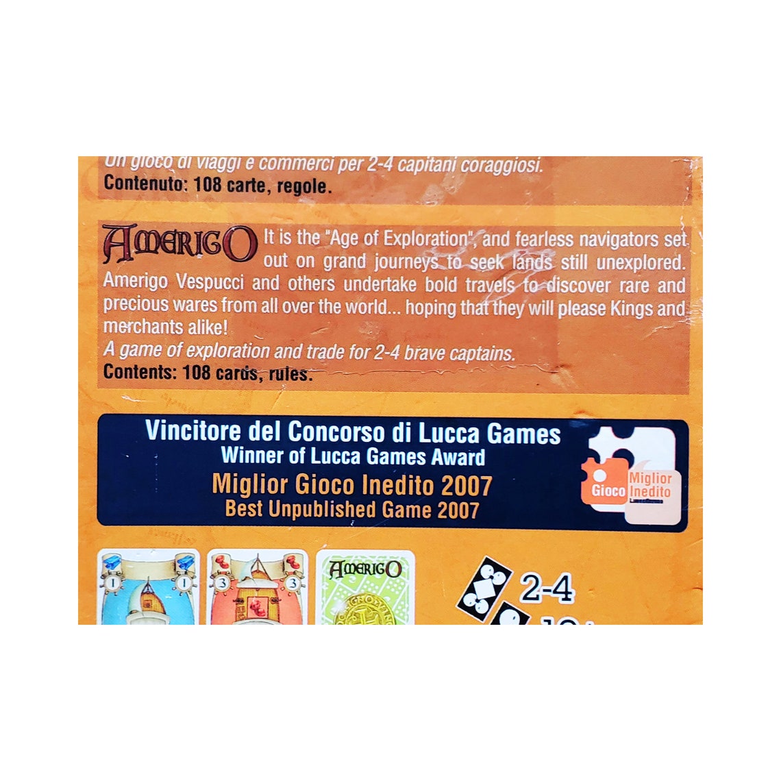 2000s Amerigo Card Game, Sealed Card Decks, by Davinci Games, Like New ...