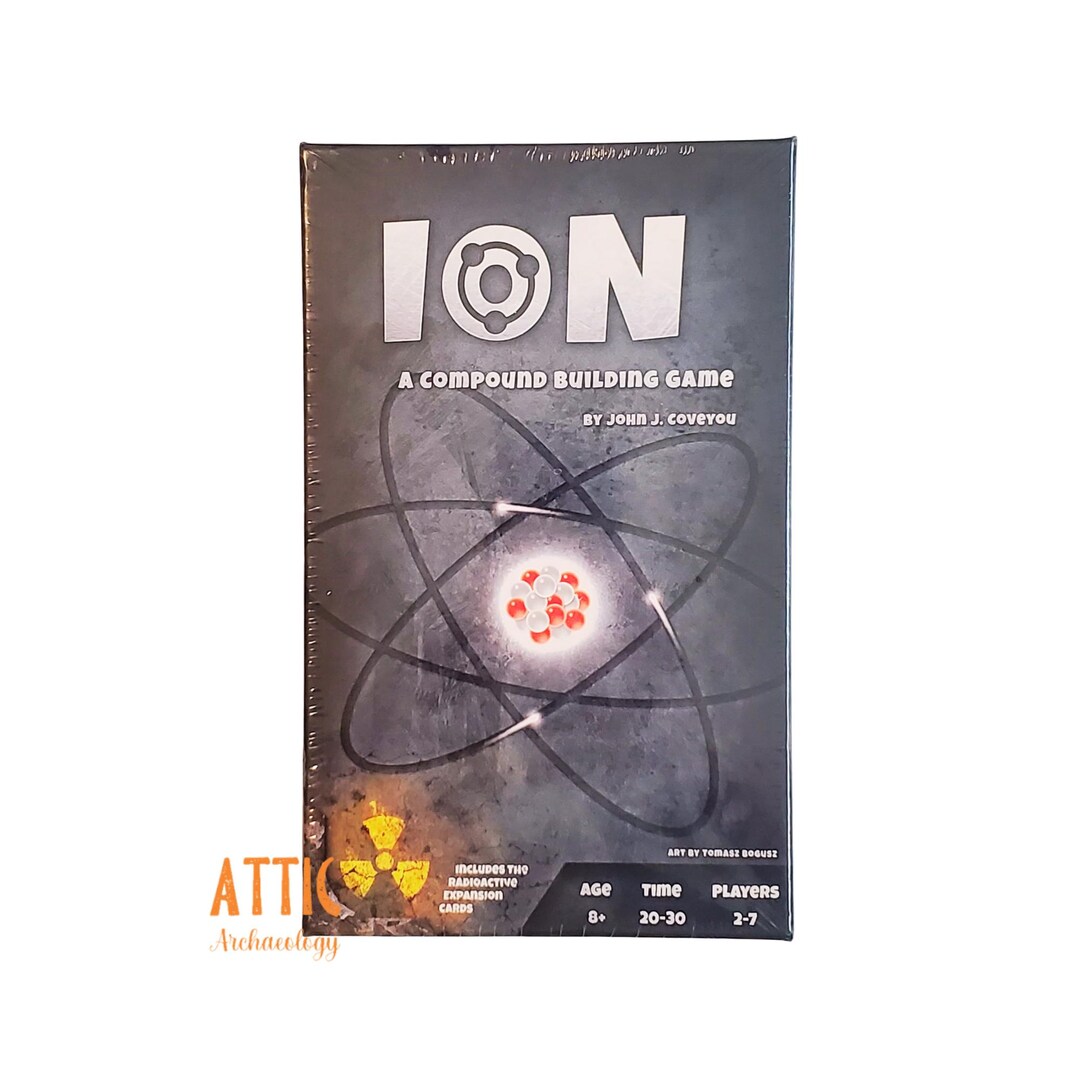 Ion a Compound Building Game, Sealed, Like New, by Genius Games, Ion ...