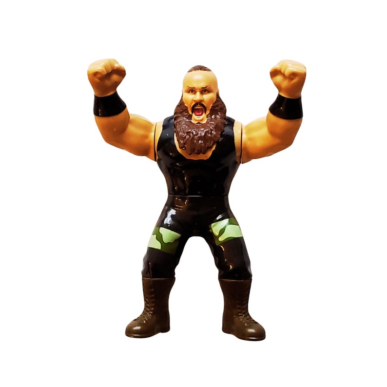 WWE Braun Strowman Action Figure, Retro Series Braun Strowman, Mattel, Excellent Condition ...