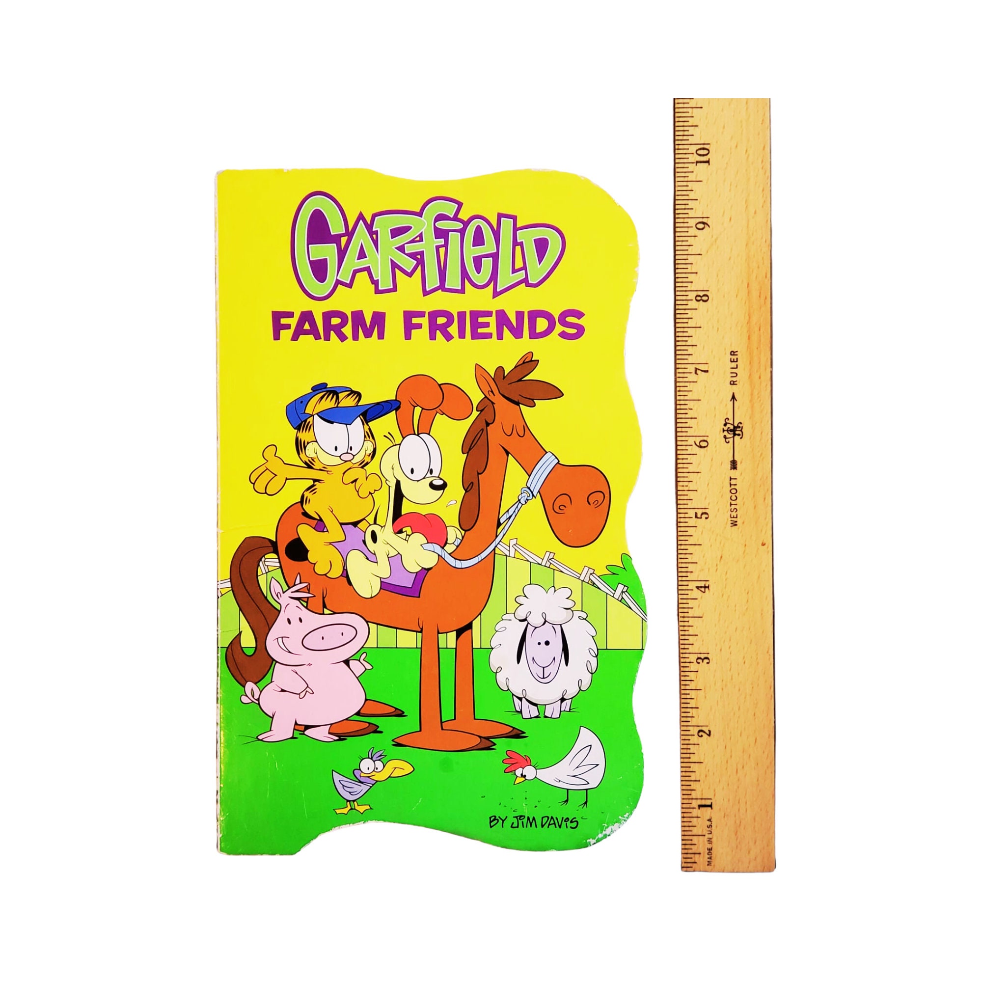 Pair of Vintage Garfield Board Books, 2000s, by Paws Inc garfield Gift ...