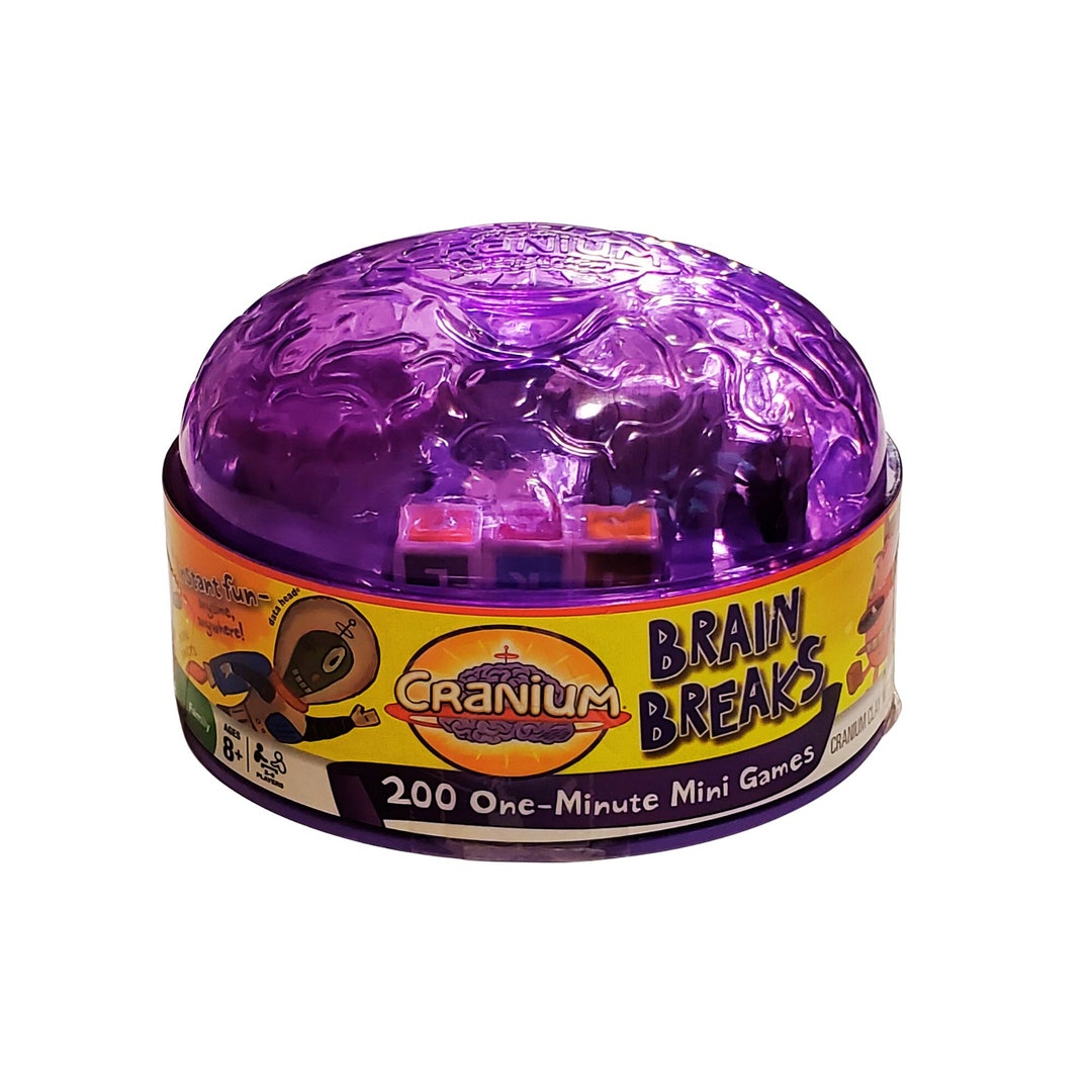 Cranium Brain Breaks Game, Like New, 200 Mini Games Pack, Cranium Game ...