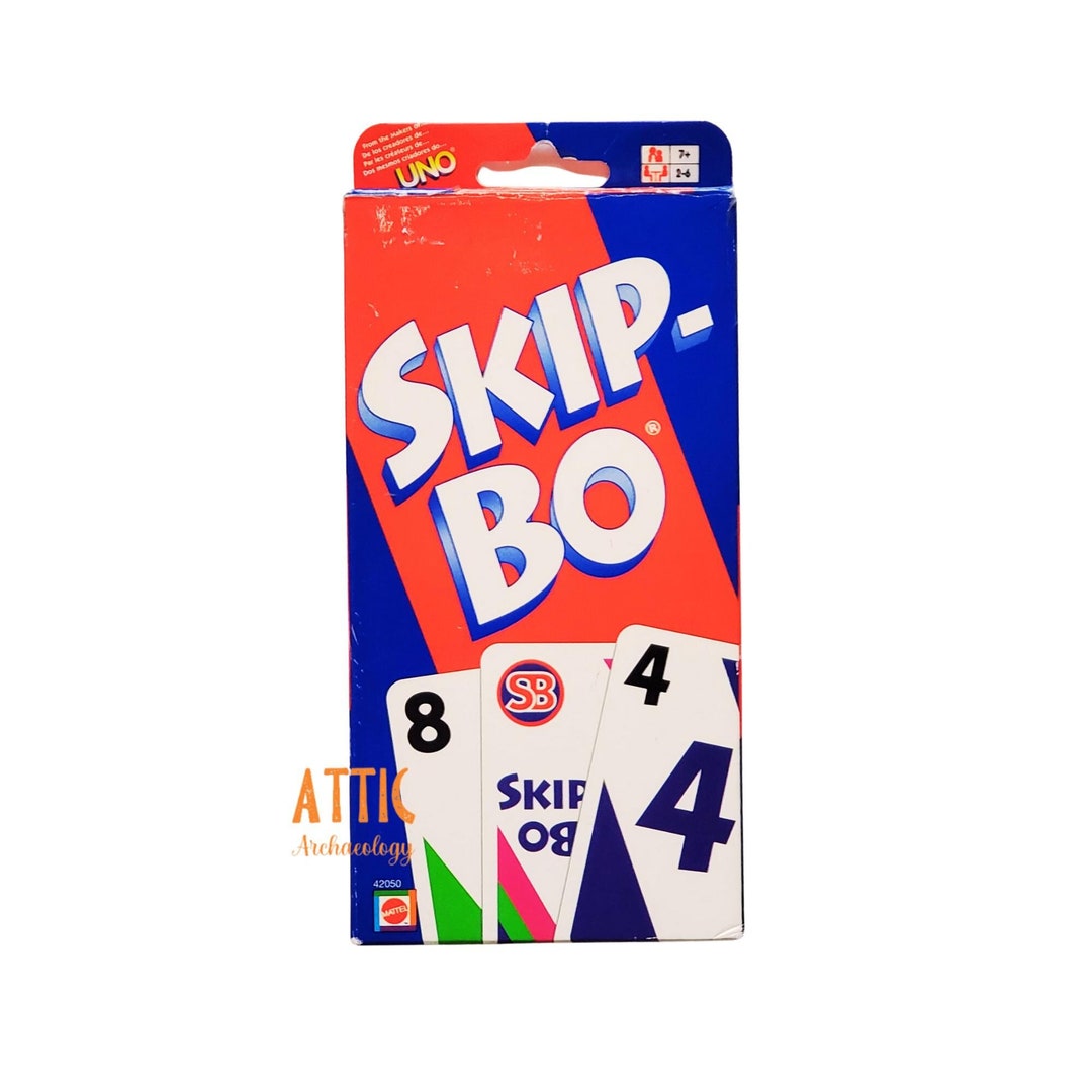 2000s Skip-bo Card Game, Sealed, Like New, Instructions -classic Skip ...