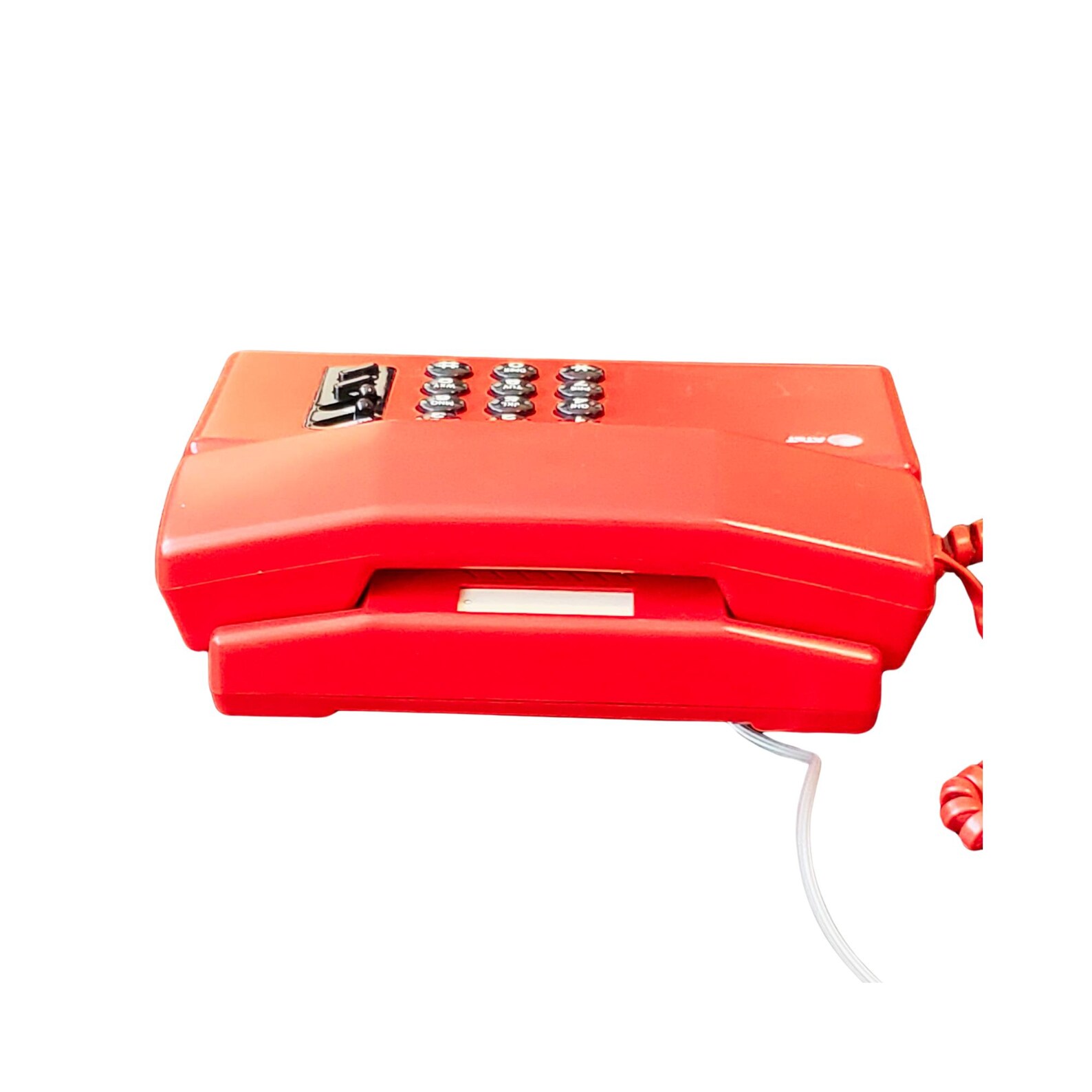 Vintage 1990s Red Push Buttons Telephone, AT&T, in Excellent Condition ...