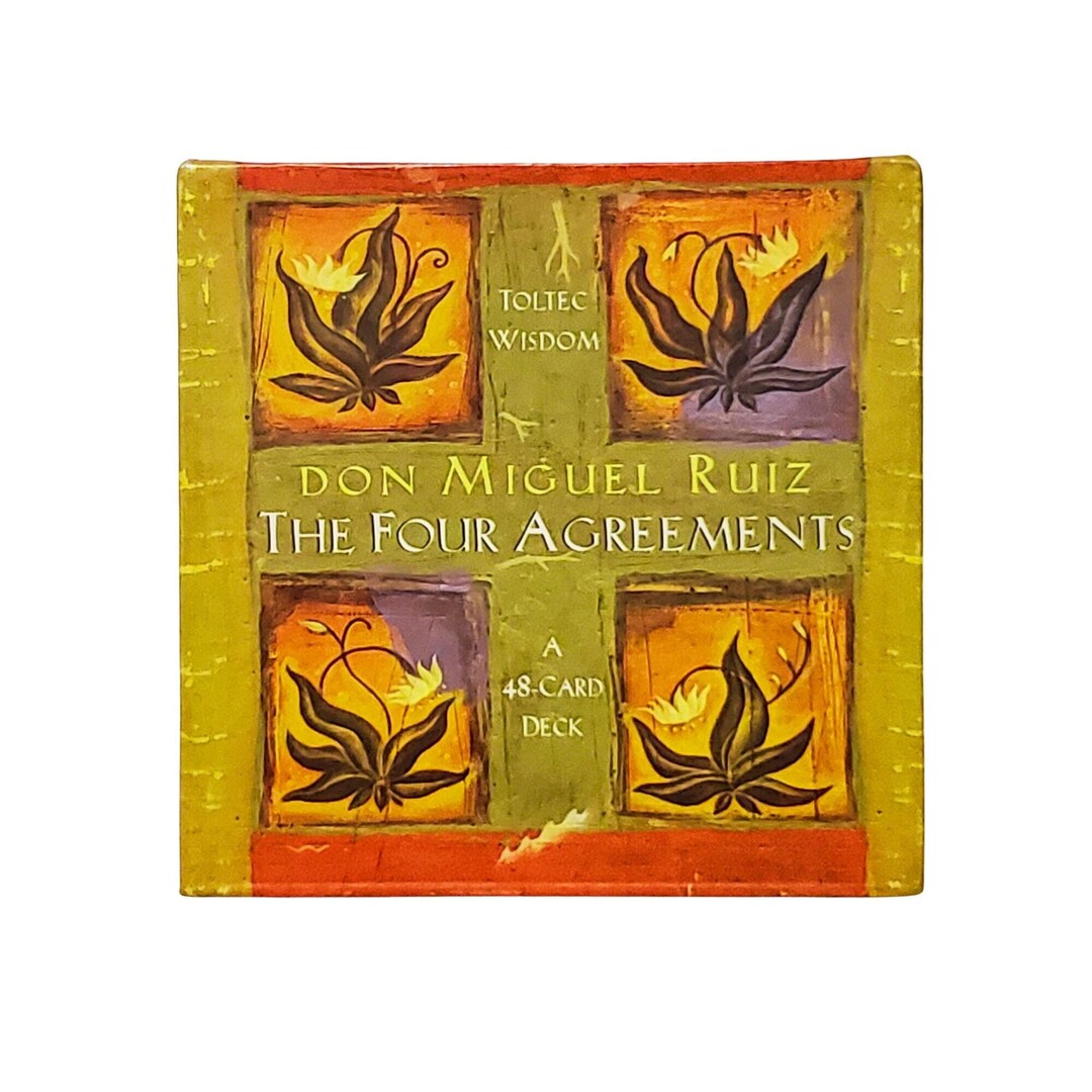 Don Miguel Ruiz the Four Agreements Card Deck, Like New, Really Nice ...