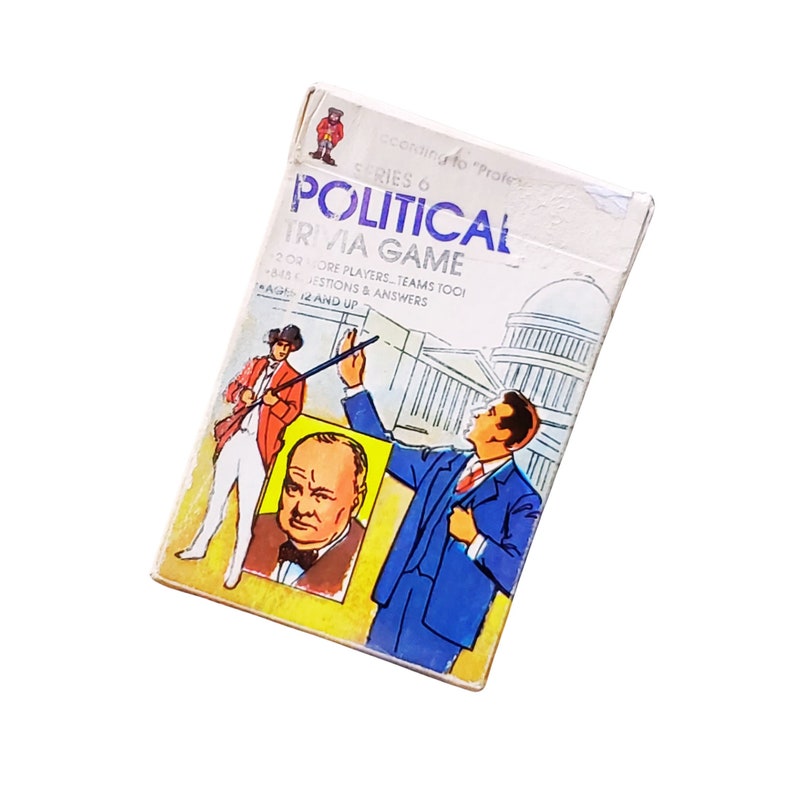 Vintage 1980s According to Hoyle's Political Trivia Card Game, 1980s ...
