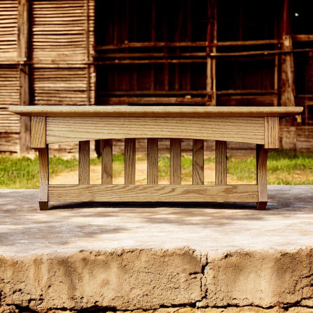 Mission Hardwood Coat Rack - Etsy