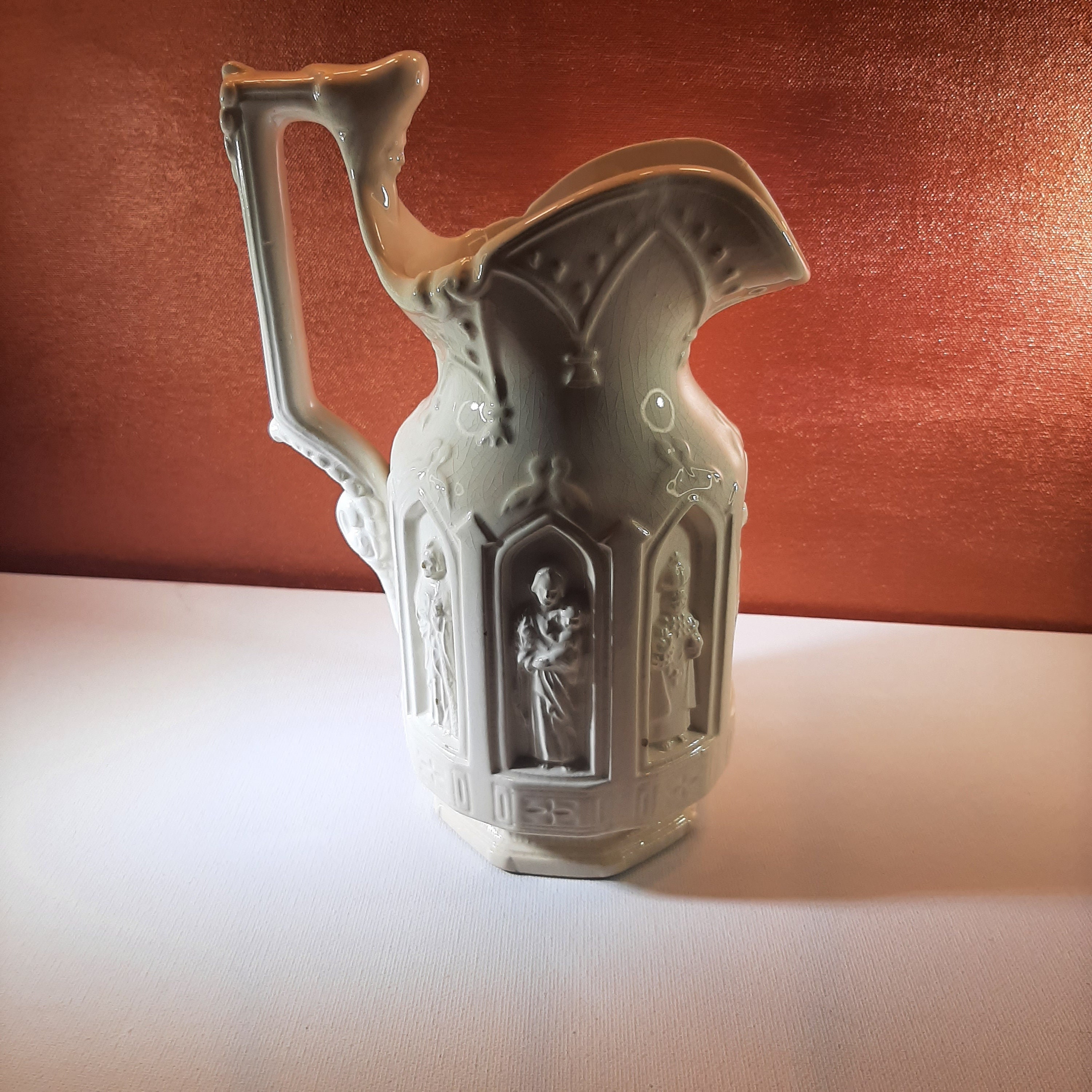 1960s LEGO China Company 3354 Gothic Style Apostle Jug Ceramic Pitcher ...