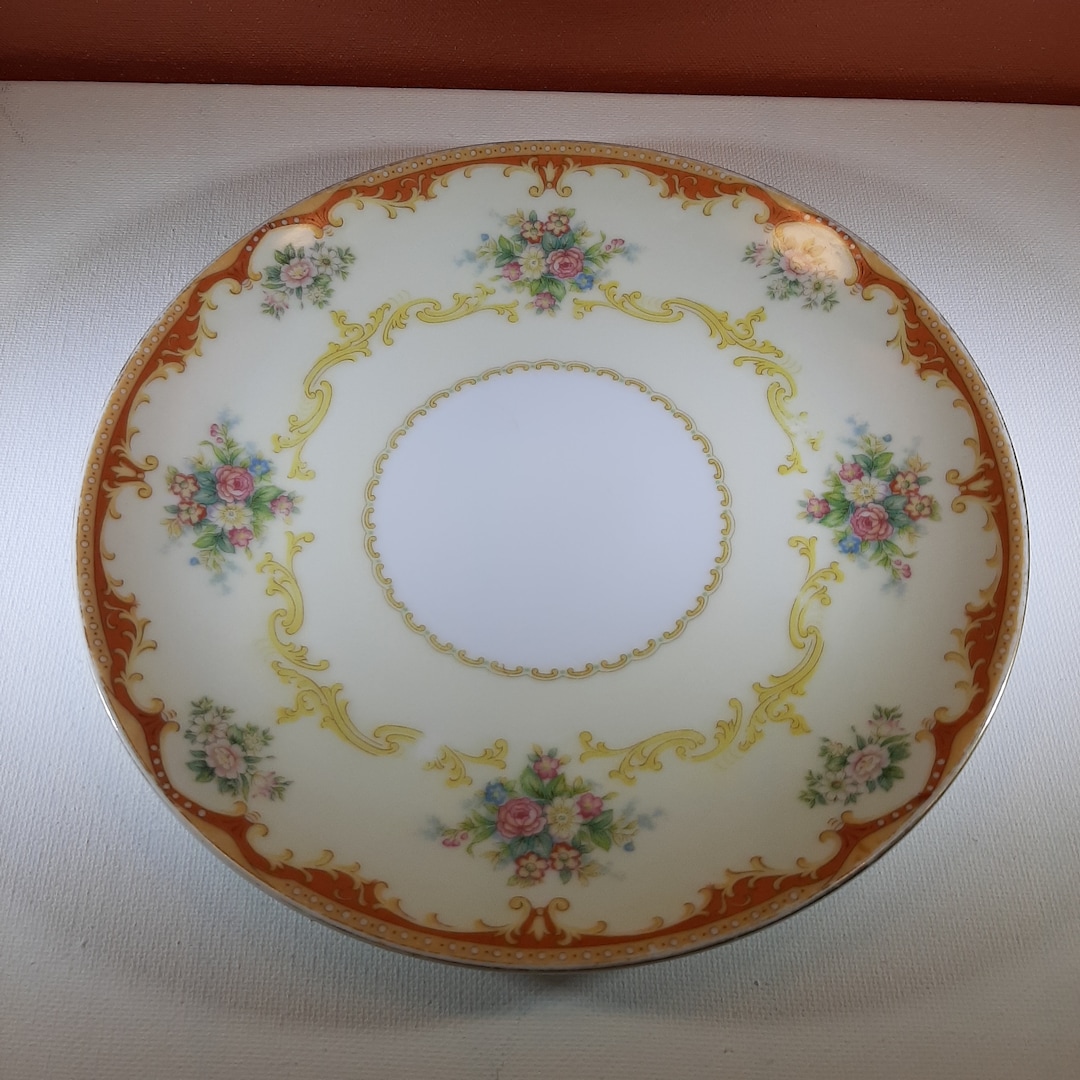 Vintage 1940s Noritake China Fiesta Dessert Plate - Etsy