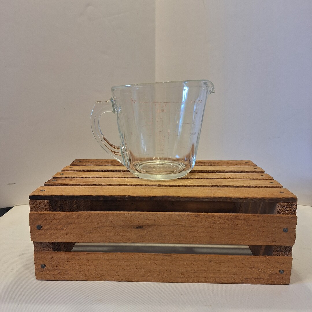 Vintage 1950s -- Pyrex -- D-handled -- 2 Cup Measuring Cup - Etsy