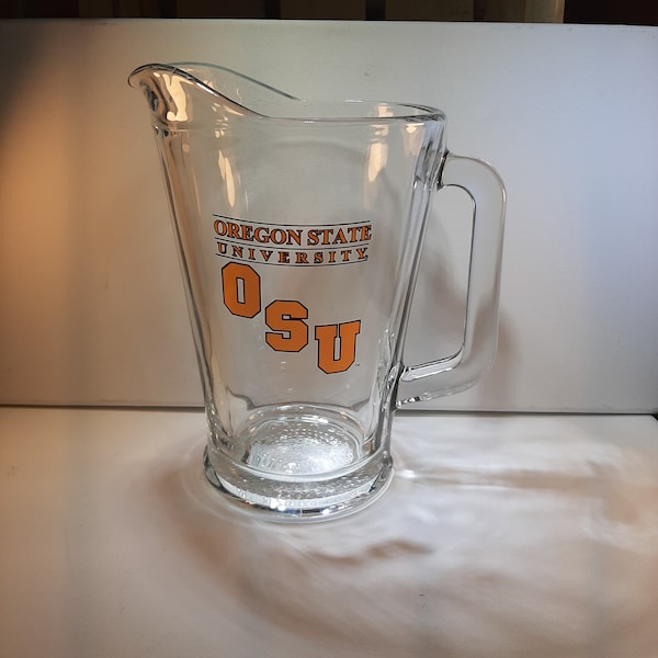 Vintage Beer Pitcher - Etsy