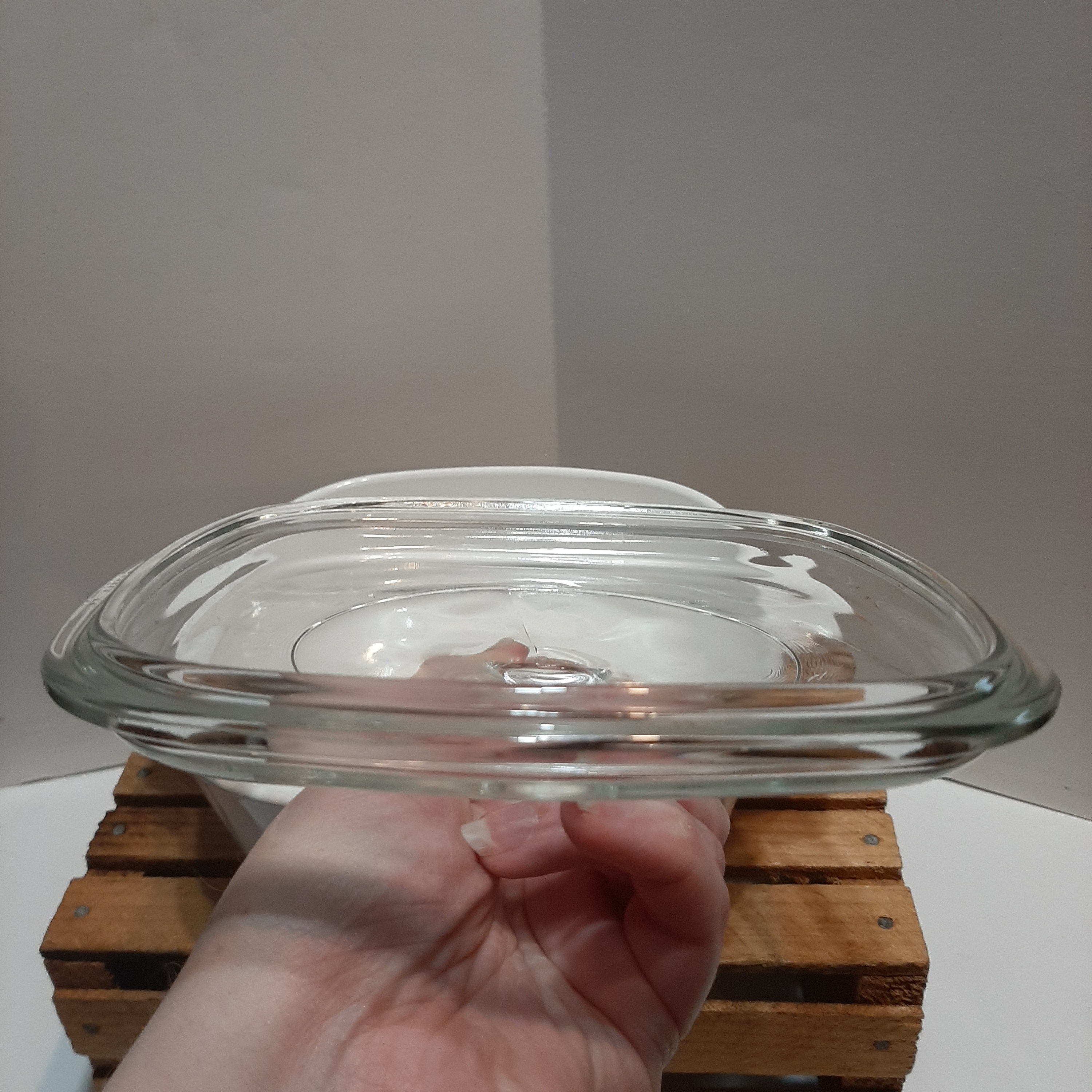 Vintage 1958 -- Corning -- Blue Cornflower -- Pyroceram -- B-28 -- 1.5 ...