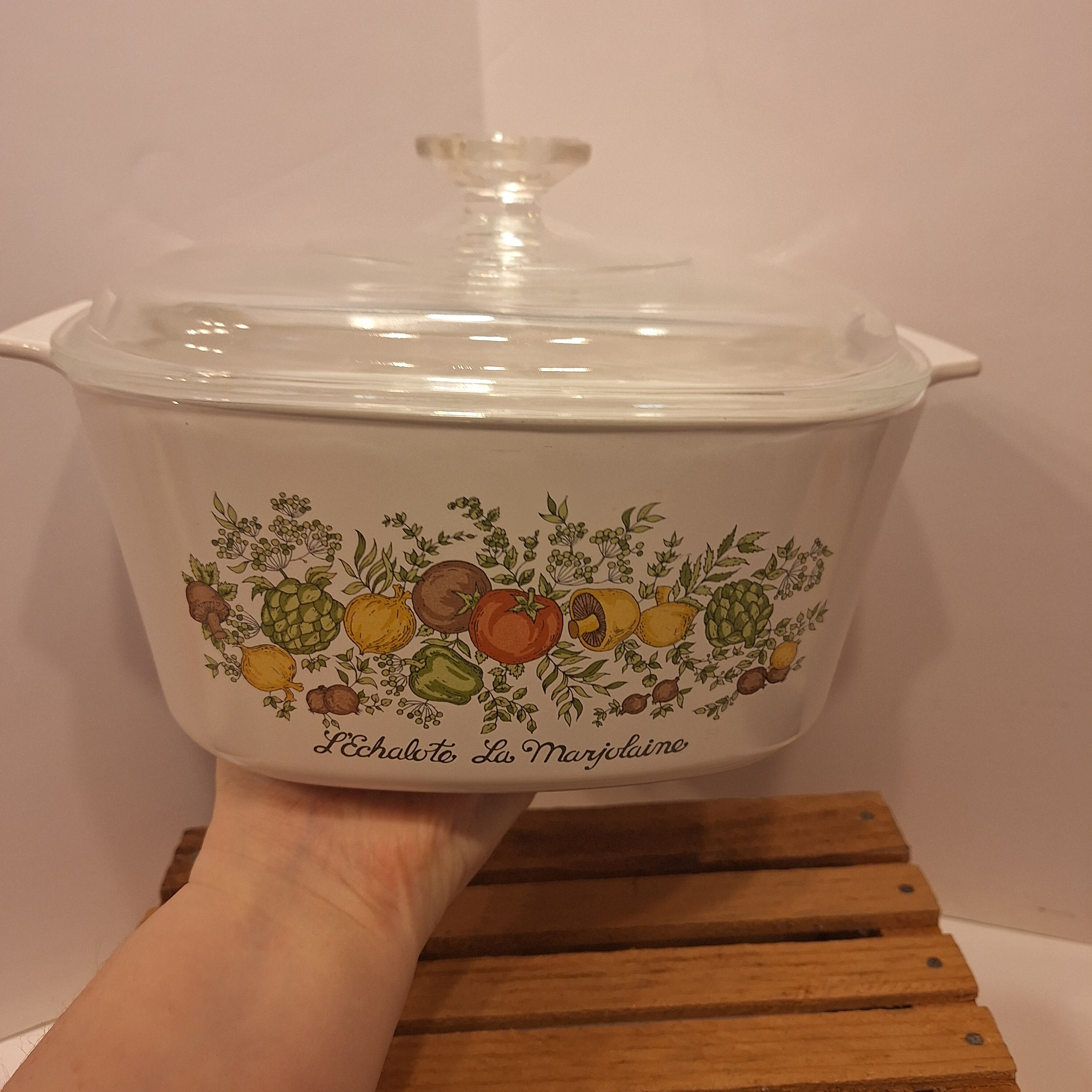 Vintage 1980sembossed Stampspice of Lifecorning Warea-3-b3 Quart ...