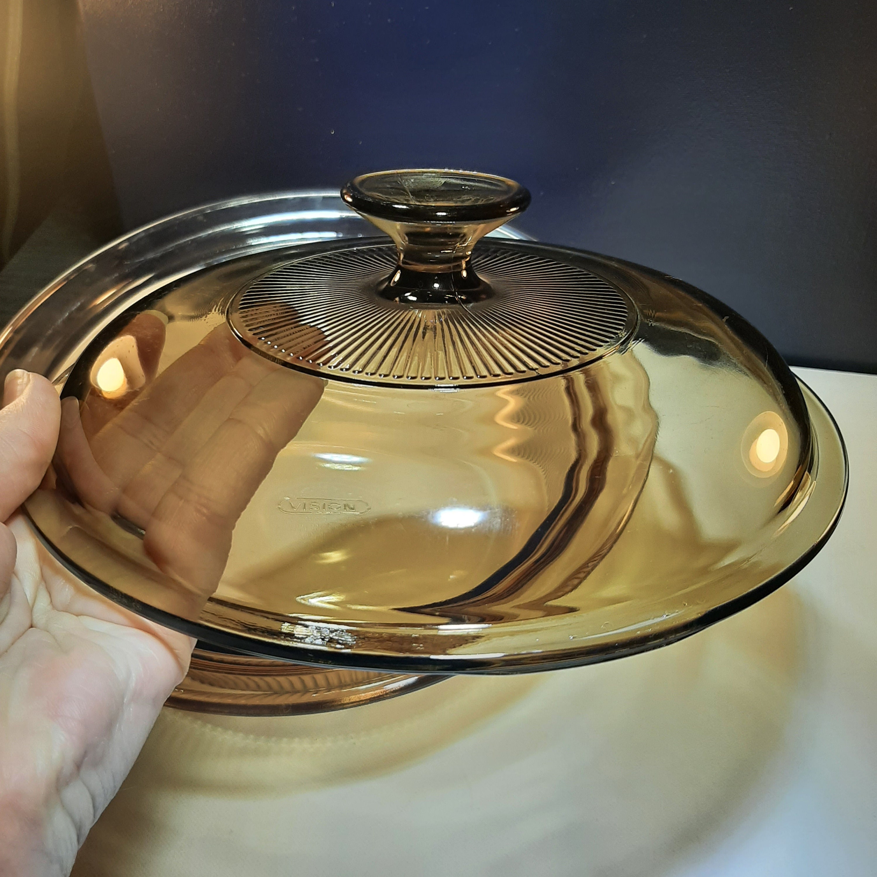 Vintage 1980s Visions Corning USA V-32-B 1.5 Quart - Etsy