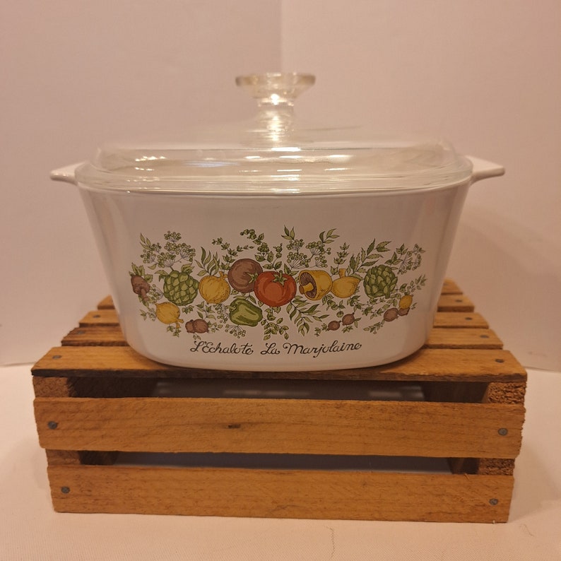Vintage 1980sembossed Stampspice of Lifecorning Warea-3-b3 Quart ...