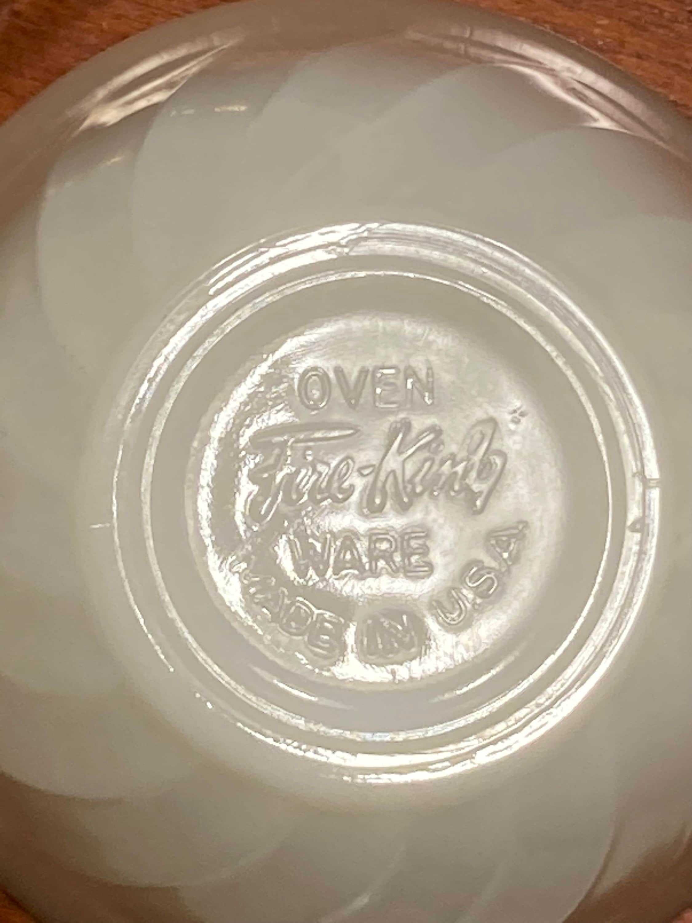 Vintage Fire King Glassware Set - Etsy