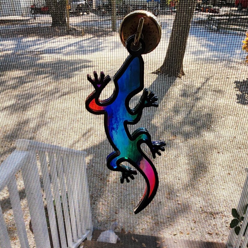Stained Glass Gecko Pattern - Etsy