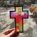 Acrylic Cross Suncatcher - Etsy