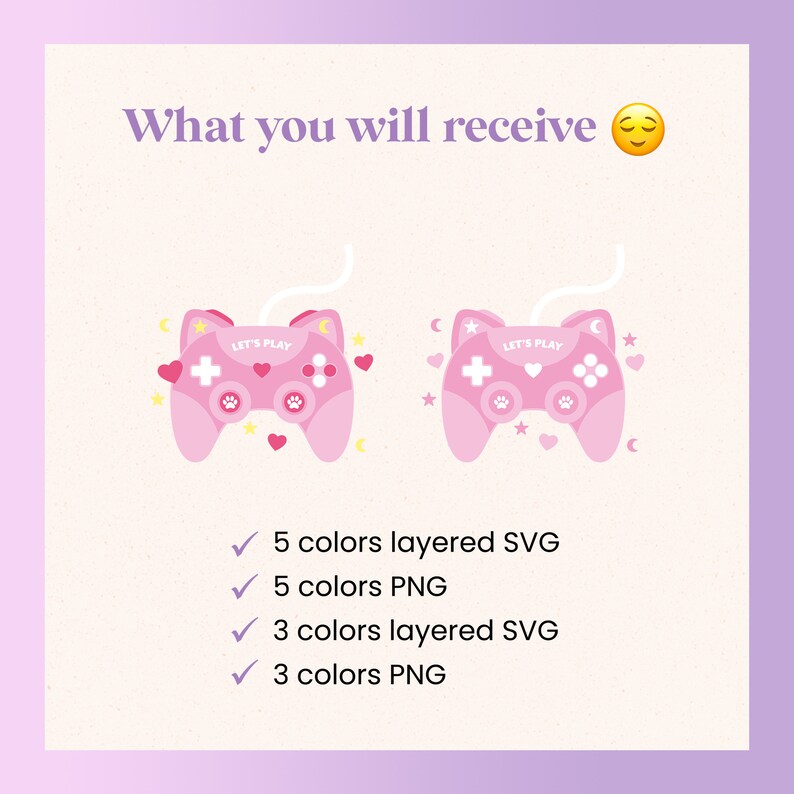Video Game Controller Svg, Kawaii Gamer Girl Png, Pink Girl Gaming ...