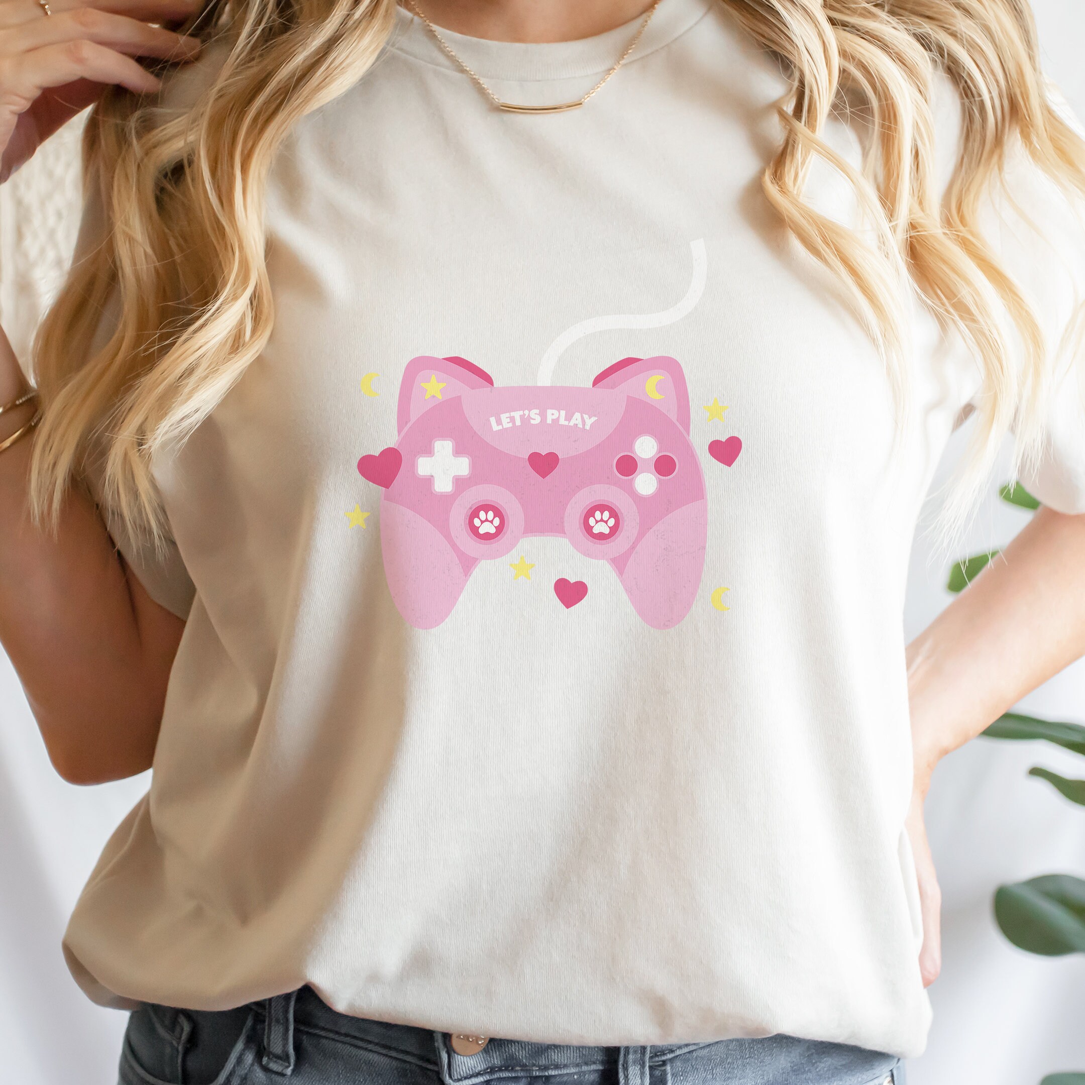 Video Game Controller Svg, Kawaii Gamer Girl Png, Pink Girl Gaming ...