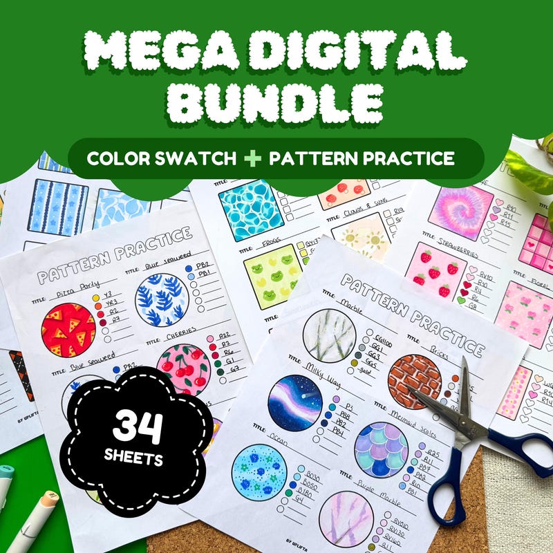 Ai Line Art Color Fill - Etsy Canada