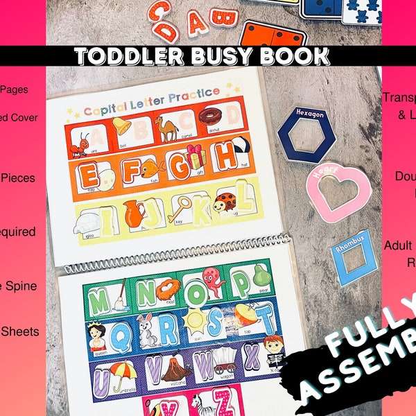 Busy Book for 2 Year Old - Etsy