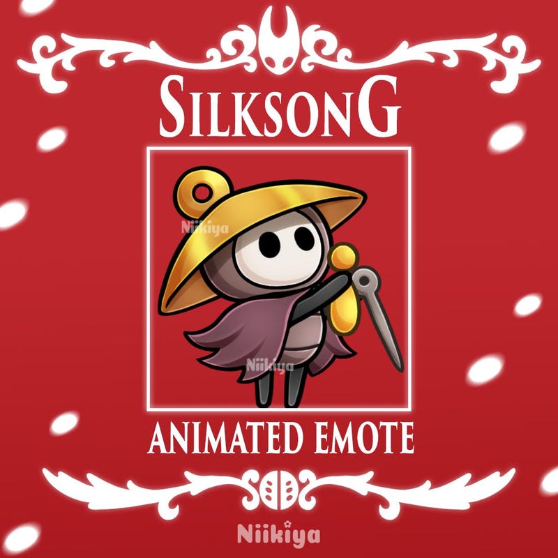 Twitch Emotes Silksong - Etsy