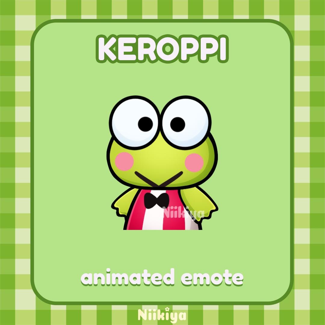 Kero Wiggle Animated Emote - Twitch & Discord || Twitch Emotes / Chibi ...