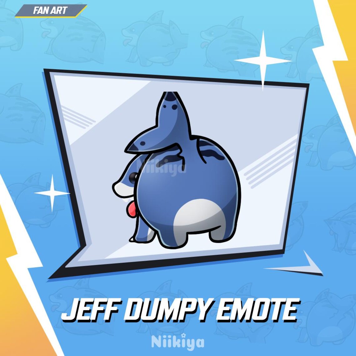 Marvel Rivals Jeff Animated Emote - Twitch & Discord || Twitch Emotes ...
