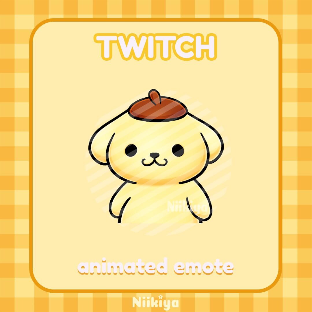 Pompom Wiggle Animated Emote - Twitch & Discord || Twitch Emotes ...