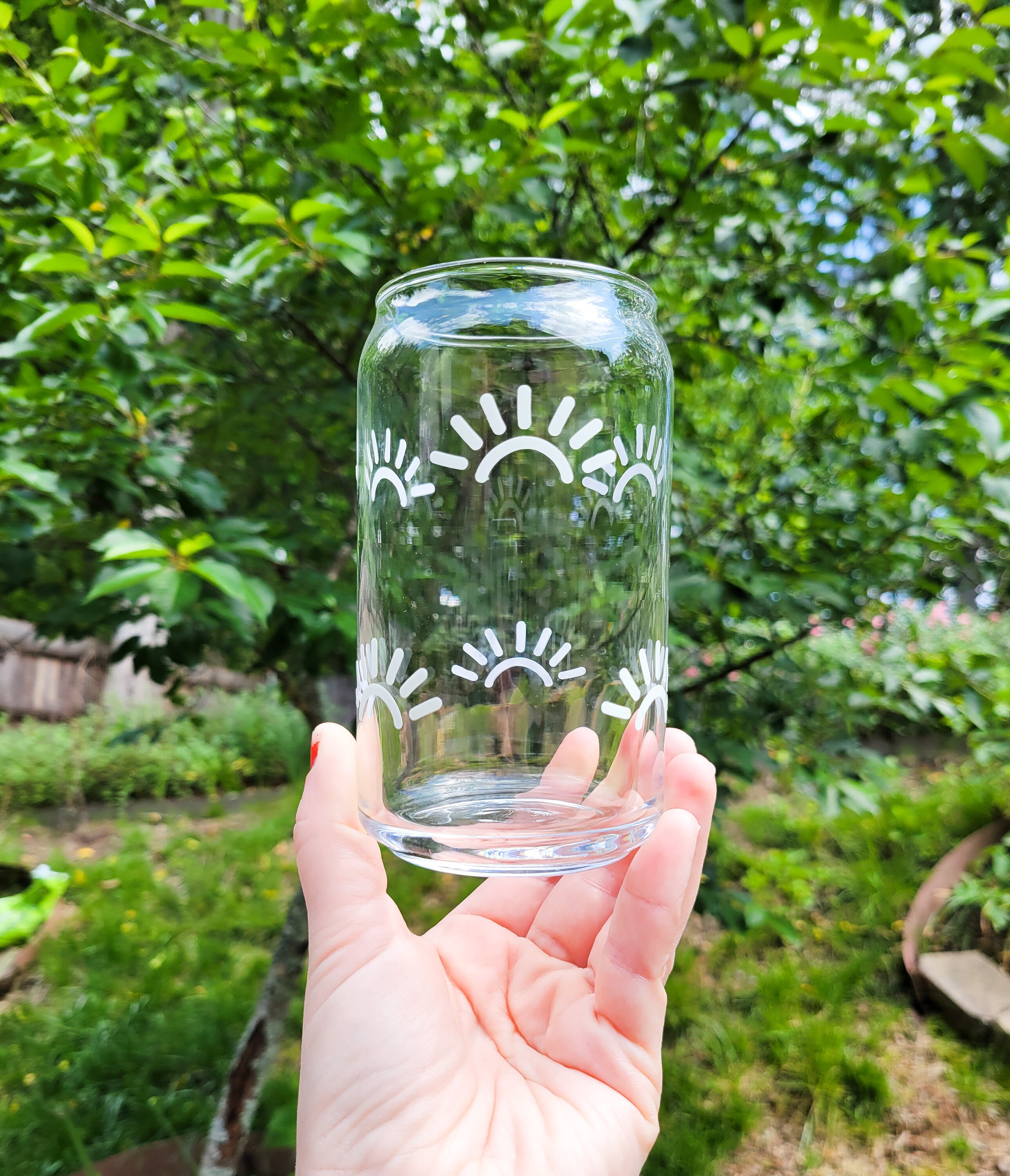 Color Changing Glass Cup | Sun Beer Glass Can | Yellow Color Changing ...