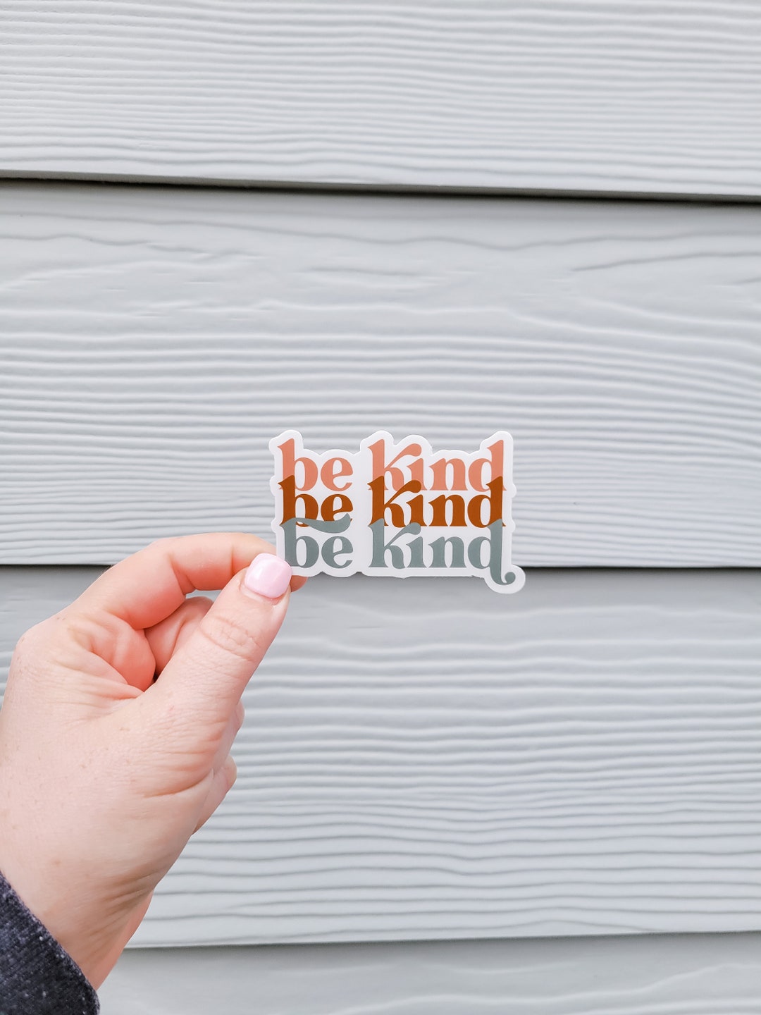 Be Kind Sticker | Be Kind Decal | Laptop Sticker | Bottle Decal | Car ...