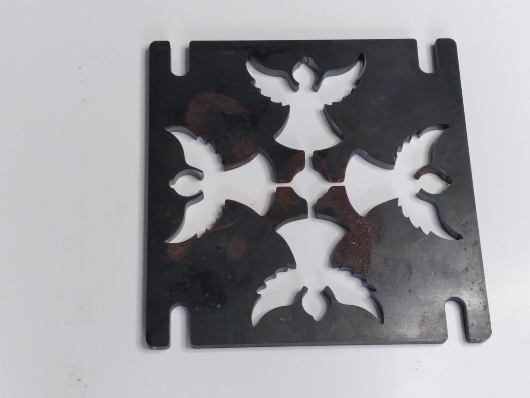 Injection Mold Insert 4 Angels .DXF File for Lasercutting ...