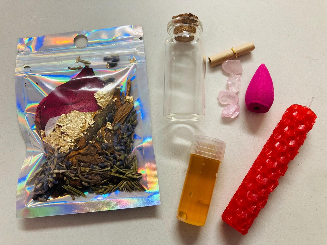 Mini Honey Love Jar Spell Kit - Etsy