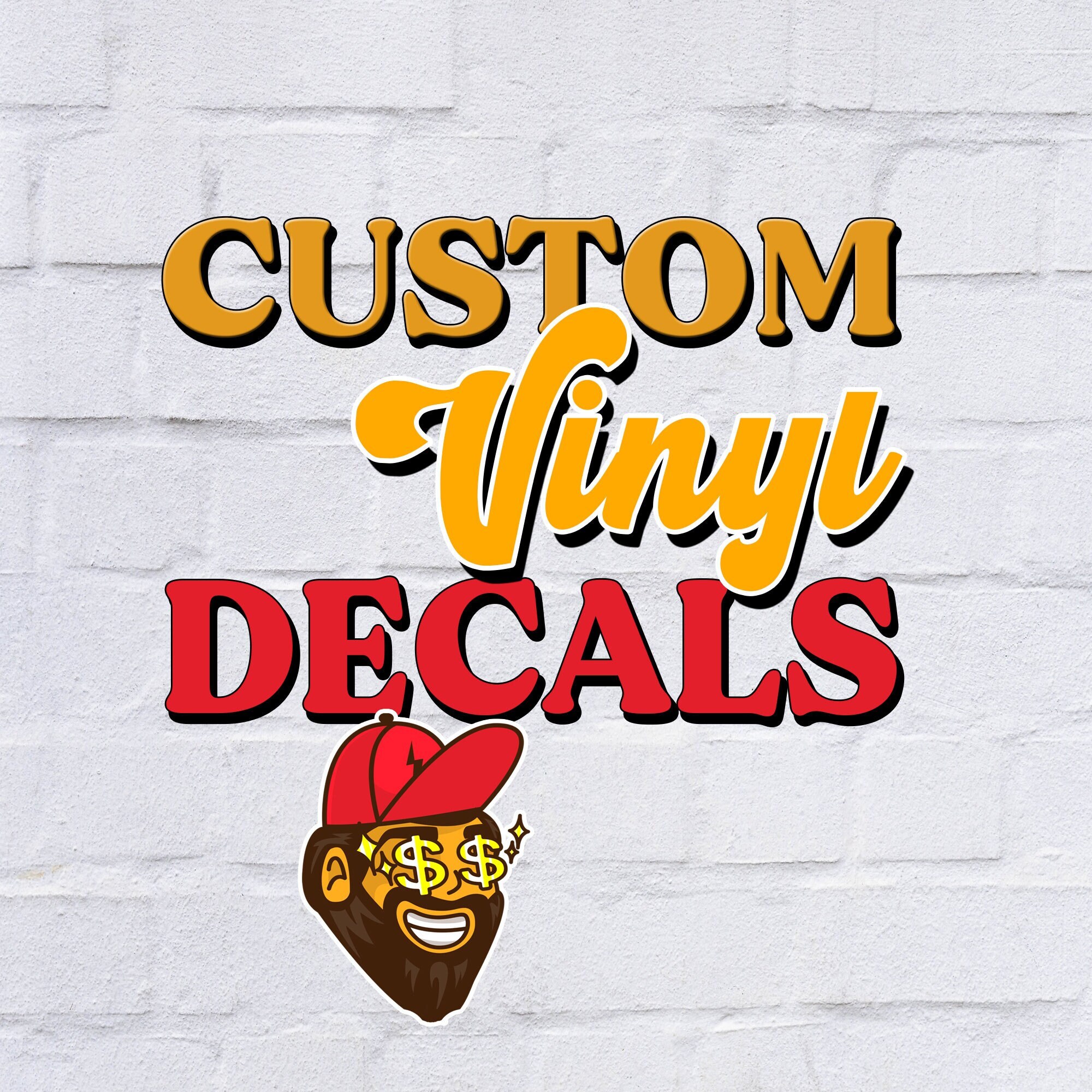 Create Your Own Custom Vinyl Decals - Personalized Text Decals for Car ...