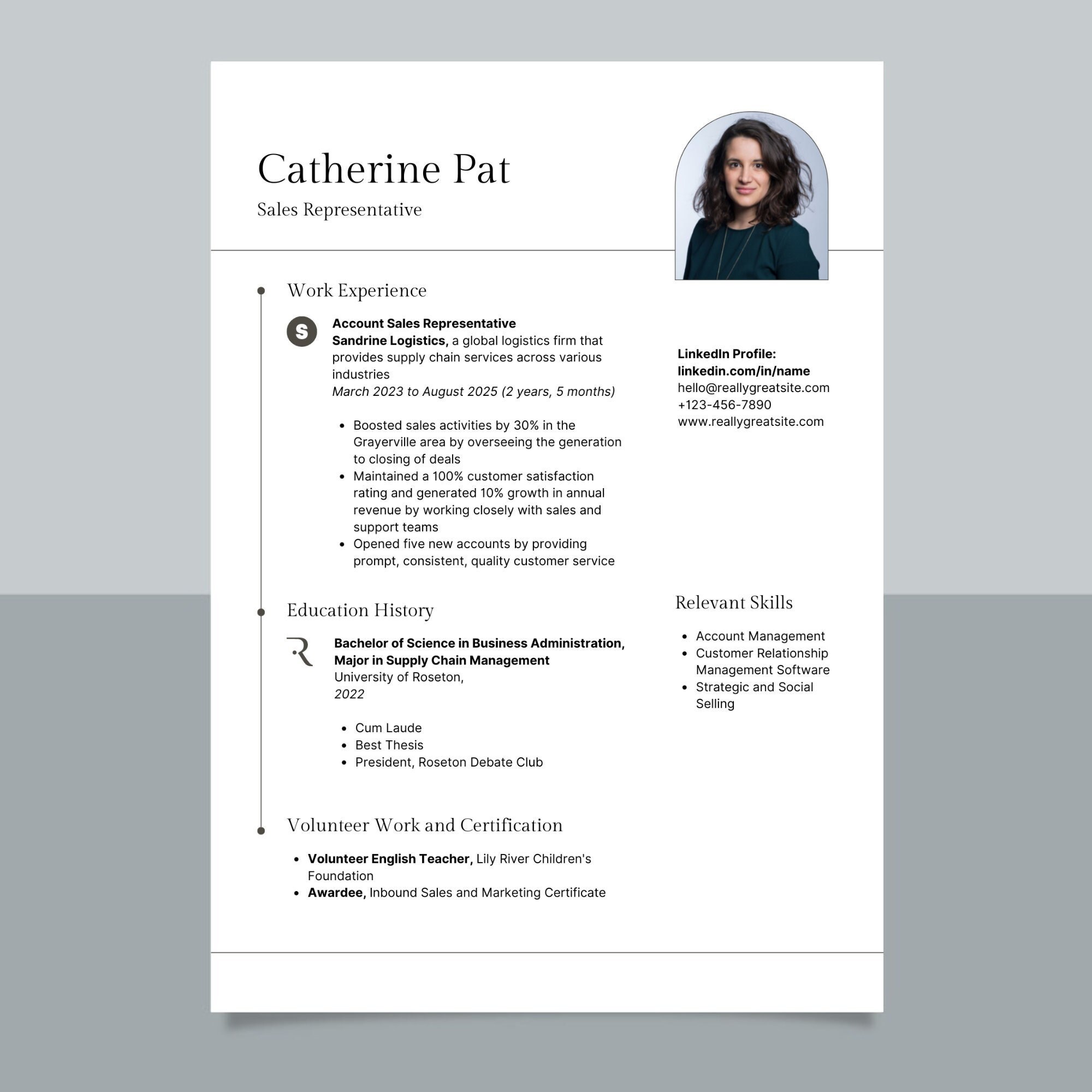 Clothing Sales Associate Resume