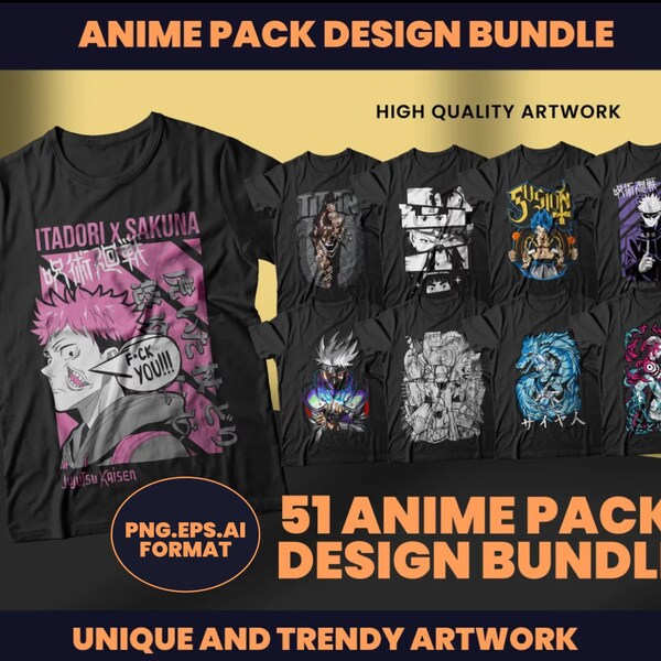 Anime Dtf Files - Etsy