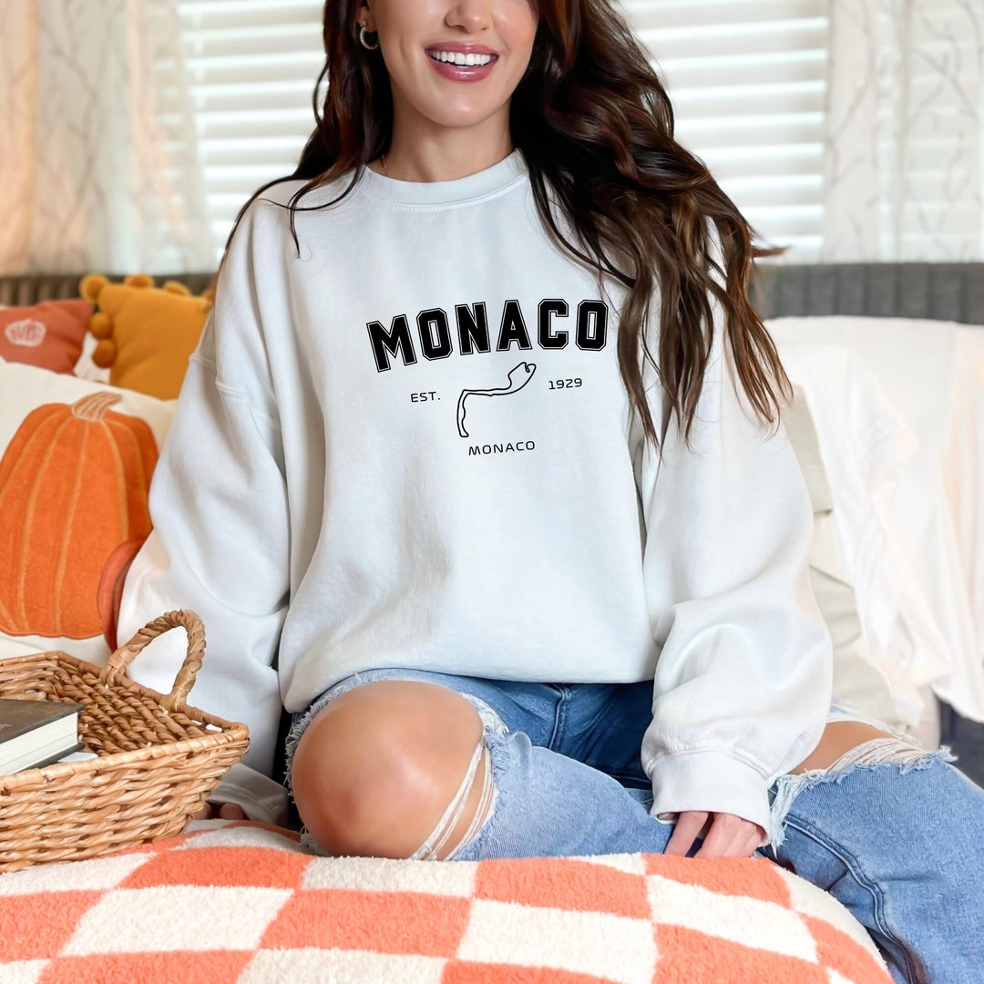 Monaco F1 Crewneck Sweatshirt | Monaco Formula 1 Crewneck | Monaco F1 ...