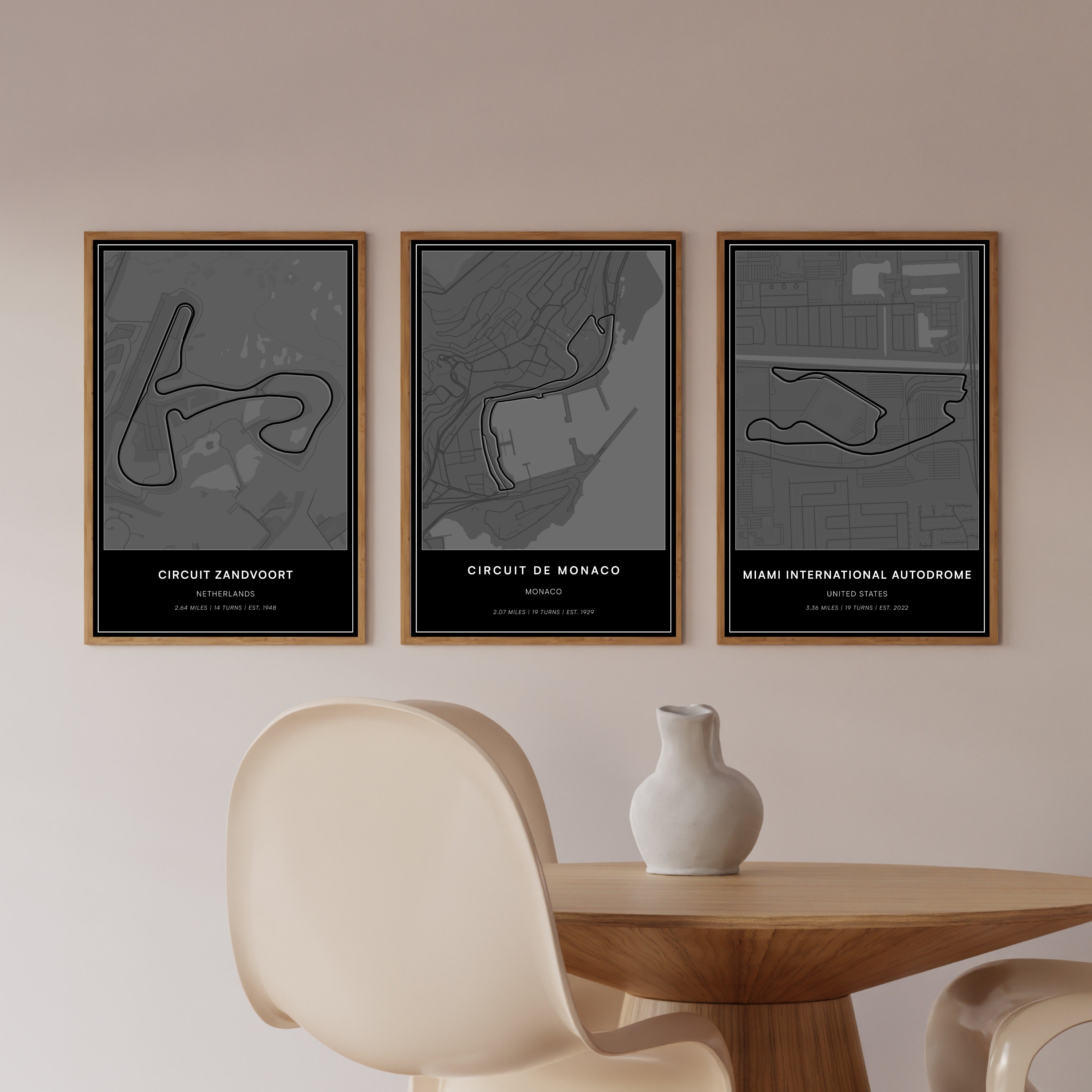 Formula 1 Posters 2024 Season | Formula 1 Poster Bundle | F1 Track ...