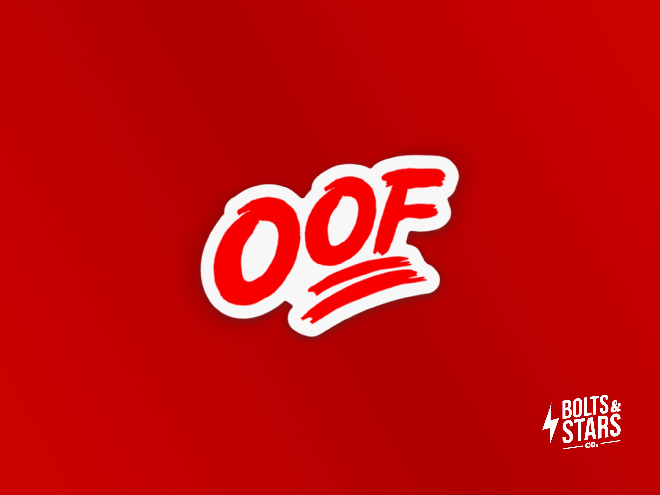 Oof Sticker, Emoji Sticker, Meme Sticker, Funny Sticker, Sarcastic ...