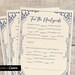 Mad Libs Editable Template, Bridal Party Game, Wedding Reception Game ...