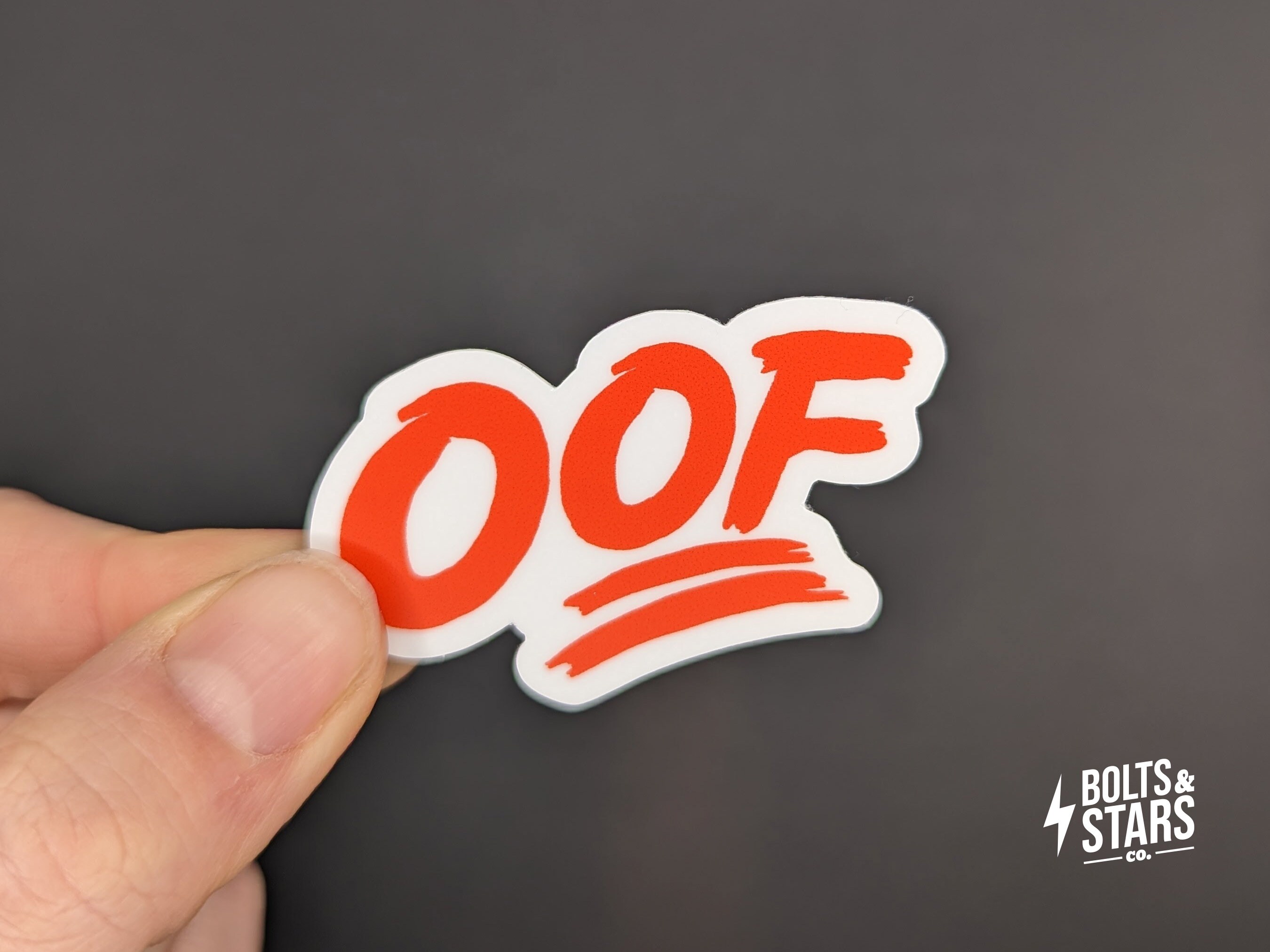 Oof Sticker, Emoji Sticker, Meme Sticker, Funny Sticker, Sarcastic ...