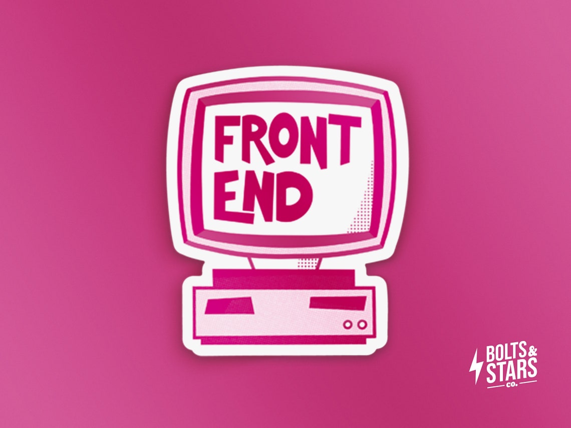 Front End Sticker Code Sticker Coding Sticker Programmer - Etsy