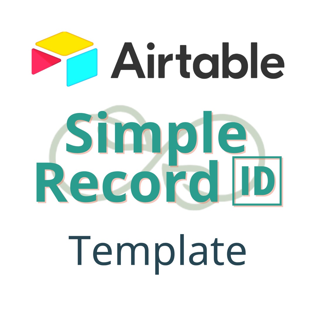 Unique Record ID Simple Numeric Alphanumeric Account Code SKU Airtable ...