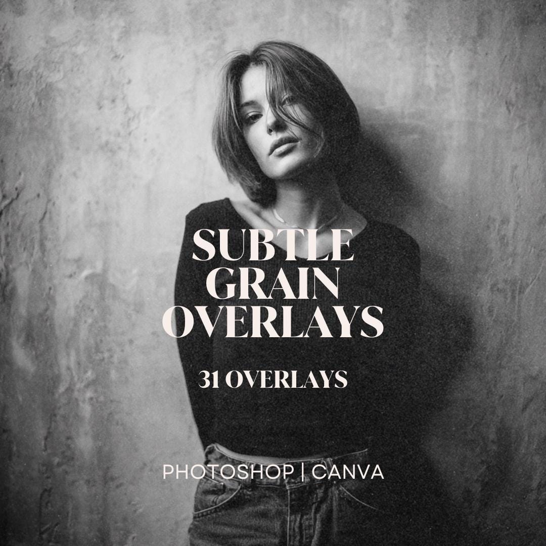 31 Subtle Grain Overlays – High-resolution Film Grain & Texture ...